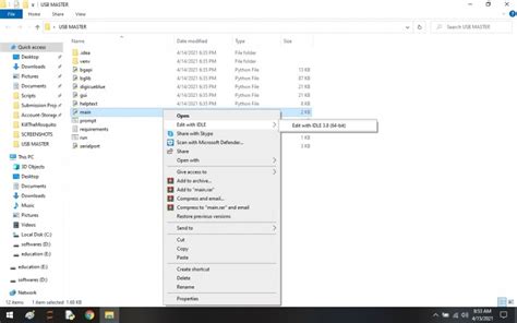 Python Program To Usb Master Using Python Tkinter Kashipara