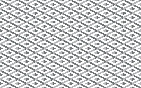 Black And White Seamless Vector Geometric Pattern Monochrome Repeating