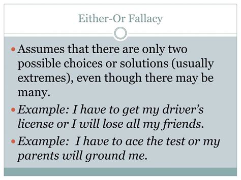 Ppt Errors In Persuasive Arguments Powerpoint Presentation Free