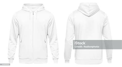 클리핑 경로 인쇄 디자인 이랑 후드와 Hoody Mens와 화이트 남성 후드 셔츠 긴 소매 흰색 배경에 고립 서식 파일 스포츠 의류 후드티에 대한 스톡 사진 및 기타 이미지