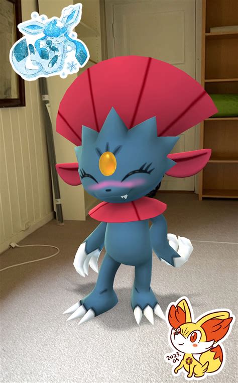 Weavile Are So Cute Pokemon Go Picture By Joneoyvilde03 On Deviantart