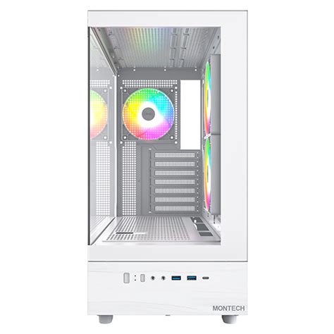 Buy Montech Xr Mid Tower Case White Xr W Pc Case Gear Australia