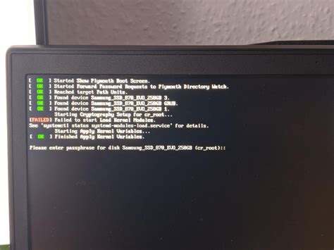 Tw Not Booting Anymore After Kernel Upgrade No Old Kernels Available