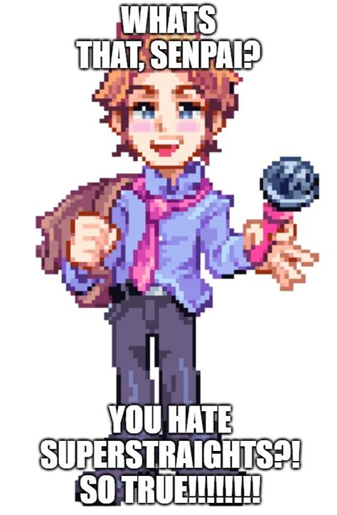 I LOVE Senpai Senpai Funny Images Friday Night