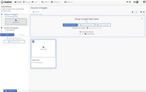 Batch Folder Processing Imatest
