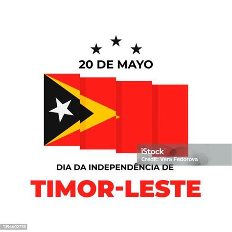 동티모르 독립 기념일 타이포그래피 포스터 포르투갈어 배너 전단지 인사말 카드 등을위한 벡터 템플릿 11월에 대한 스톡 벡터 아트 및 기타 이미지 Istock