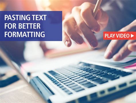 Paste Options In Word Pasting Text For Better Formatting
