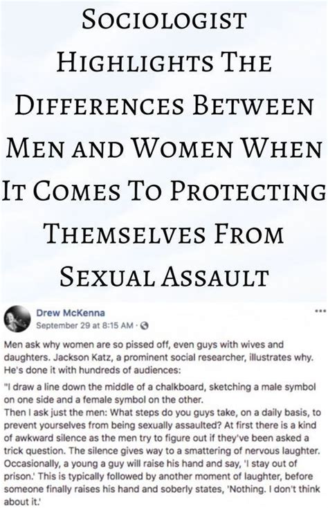 Sociologist Highlights The Differences Between Men And Women When It Comes To Protecting