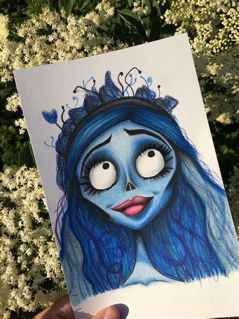 Tim Burton Drawings Corpse Bride
