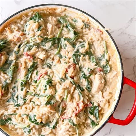 Chicken And Orzo Bake Recipe Caroline Thomason