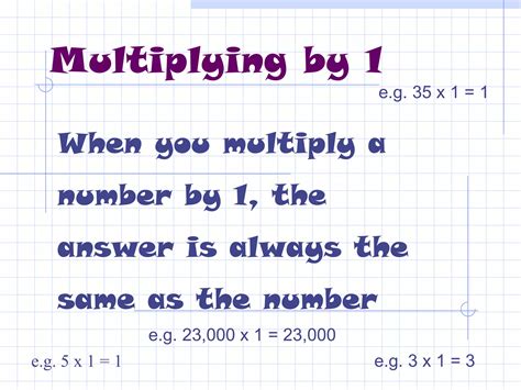 Multiplication And Division Rules PPT