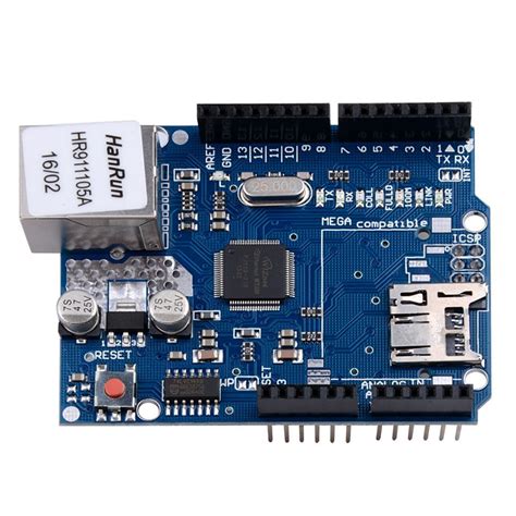 副廠 Arduino Ethernet Shield R3 W5100 乙太網路擴展板 網路擴展板 SD卡 支持 Arduino