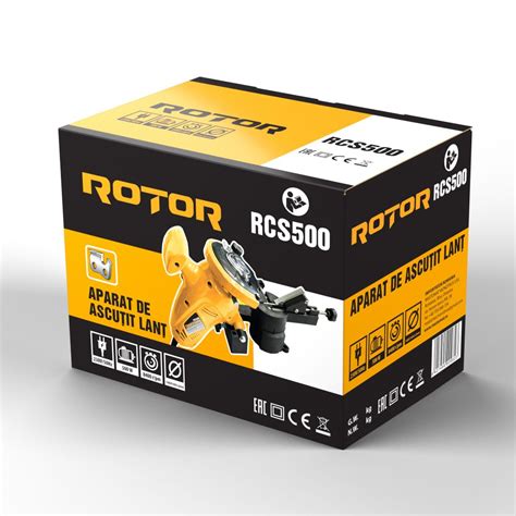 Машина за заточване на вериги Rotor Rcs500 500w Диск 100 мм 8400 об минута Emag Bg