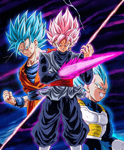 Vegeta Vs Goku Black Wallpapers Top Free Vegeta Vs Goku Black