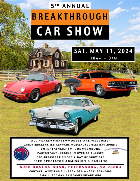 Car Show At Pamplin Park At Nicole Gibbs Blog