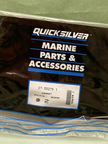 Qty 2 New Genuine Quicksilver 27 55279 1 Gasket Ebay