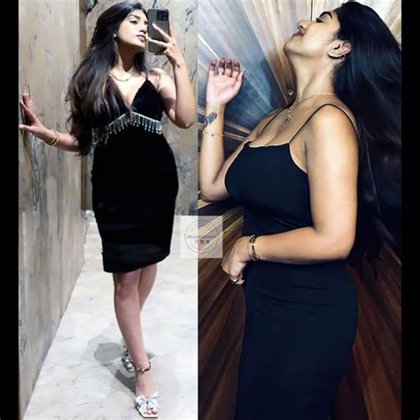 Supritha Bandaru Big Melons And Sexy Arms In Black Dress R Kalpikaworld