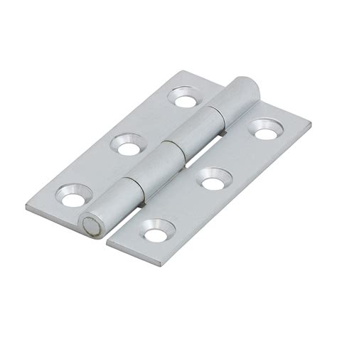 Timco Solid Drawn Hinge Solid Brass Satin Chrome