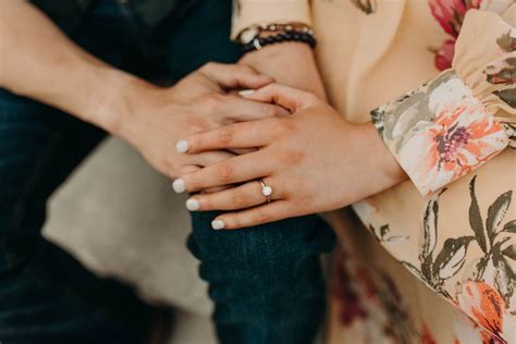 Spring Engagement Picture