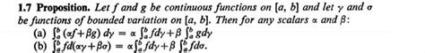 Solved Proposition Let F And G Be Continuous Functions Chegg