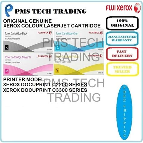 Xerox Original Cartridge Ct350670 Ct350671 Ct350672 Ct350673 C2200