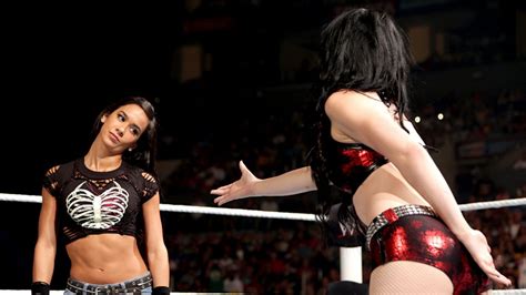 Aj Lee Vs Paige Divas Championship Match At Wwe Summerslam In Los