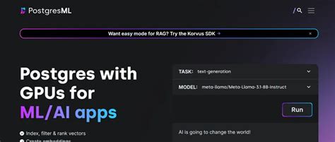 Postgresml In Database Machine Learning Integration