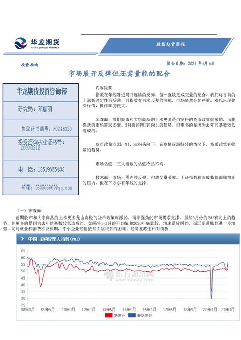 股指期货周报：市场展开反弹但还需量能的配合
