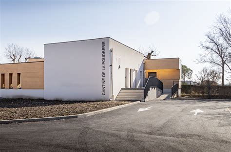 Réalisation Architecture Cantine Scolaire Lla Cabinet Darchitectes