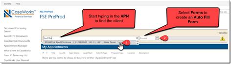 Generate An Auto Fill Form Nct Caseworks