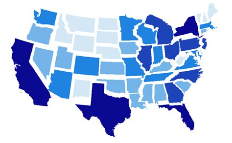 Cartogram Maps Data Visualization With Exaggeration Gis Geography