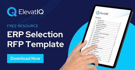 Erp Selection Rfp Template What To Include In An Erp Rfp