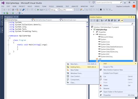 Sqlcipher For Windows Systemdatasqlite Full Database Encryption For Net On Windows Zetetic