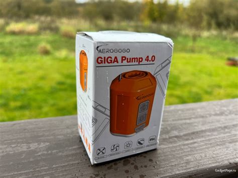 Обзор портативного насоса Aerogogo GIGA Pump 4.0