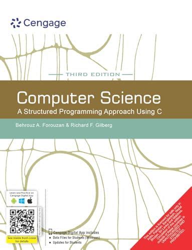 computer science a structured programming approach using c by forouzan world of books us