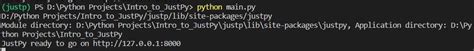 Introduction To Justpy A Web Framework Based On Python Geeksforgeeks