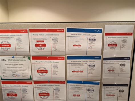 Manny Gonzalez Gonzalez On Linkedin Comptia Isc2 Wgu