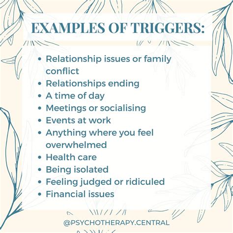 examples of triggers