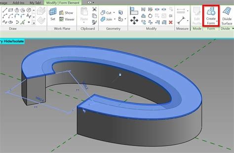 Create Revit Families With Elements Arrayed Along 3d Curves Rv Boost