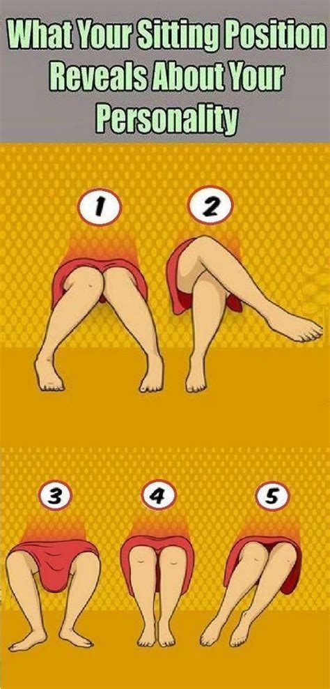 This Is What Your Sitting Position Reveals About Your Personality With Images Sitting
