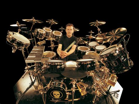 Neil Peart Drum Set Time Machine