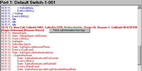 Connection Remote Port Status Monitor