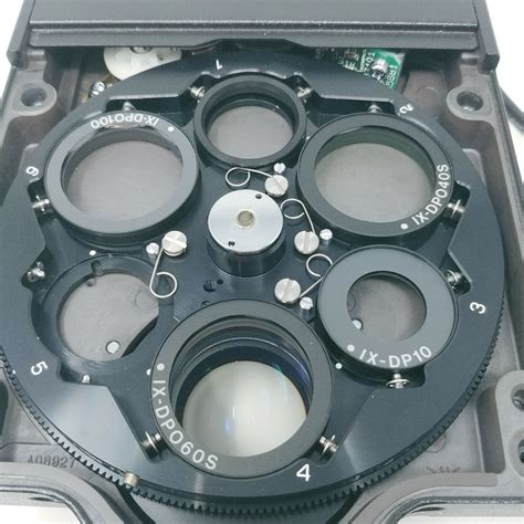 Olympus Microscope Ix81 Condenser Ix2 Lwucda2 W Dic Prisms And Polarizer Ix Lwpo Microscope