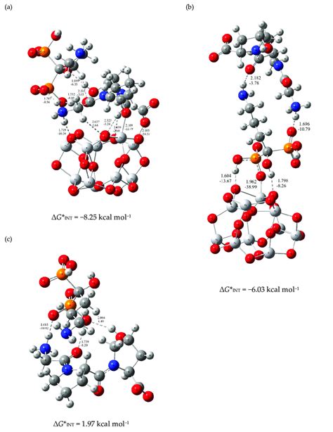 The Most Stable Structures Predicted By Dft For A Download