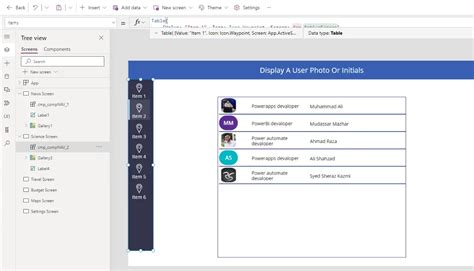 power apps navigation menu component step by step guide
