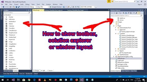 Visual Studio Solution Explorer Missing 100 Youtube