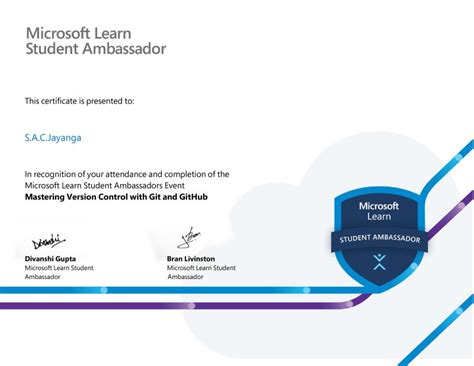 Completed Microsoft Learn Event With Git And Github Chamidu Jayanga Posted On The Topic Linkedin