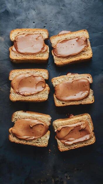 Peanut Butter Sandwiches Premium Ai Generated Image