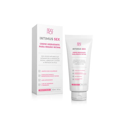 Intimus Sex Creme Hidratante Para Região Íntima 120ml Sexy Hot Miess
