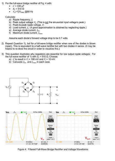 ☑ Forward Voltage Drop Of Rectifier Diode